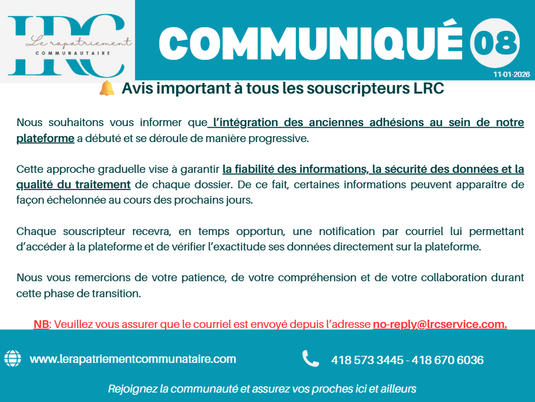 Actualités – LRC